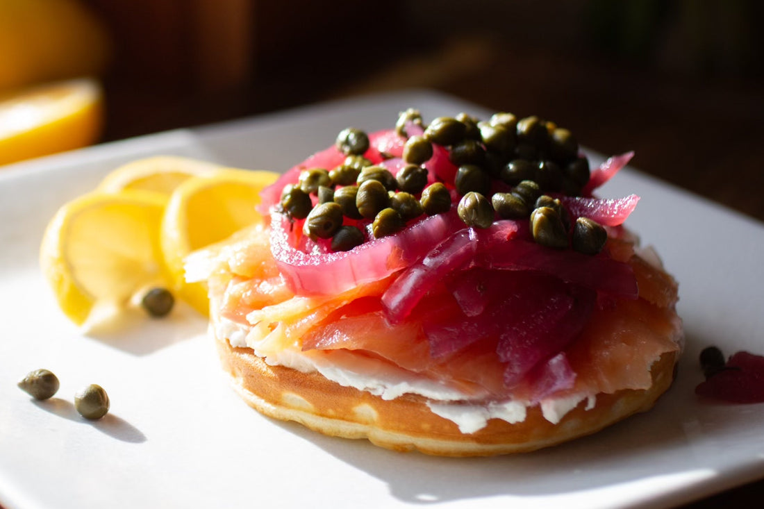 Savory Smoked Salmon Heavenly Waffles