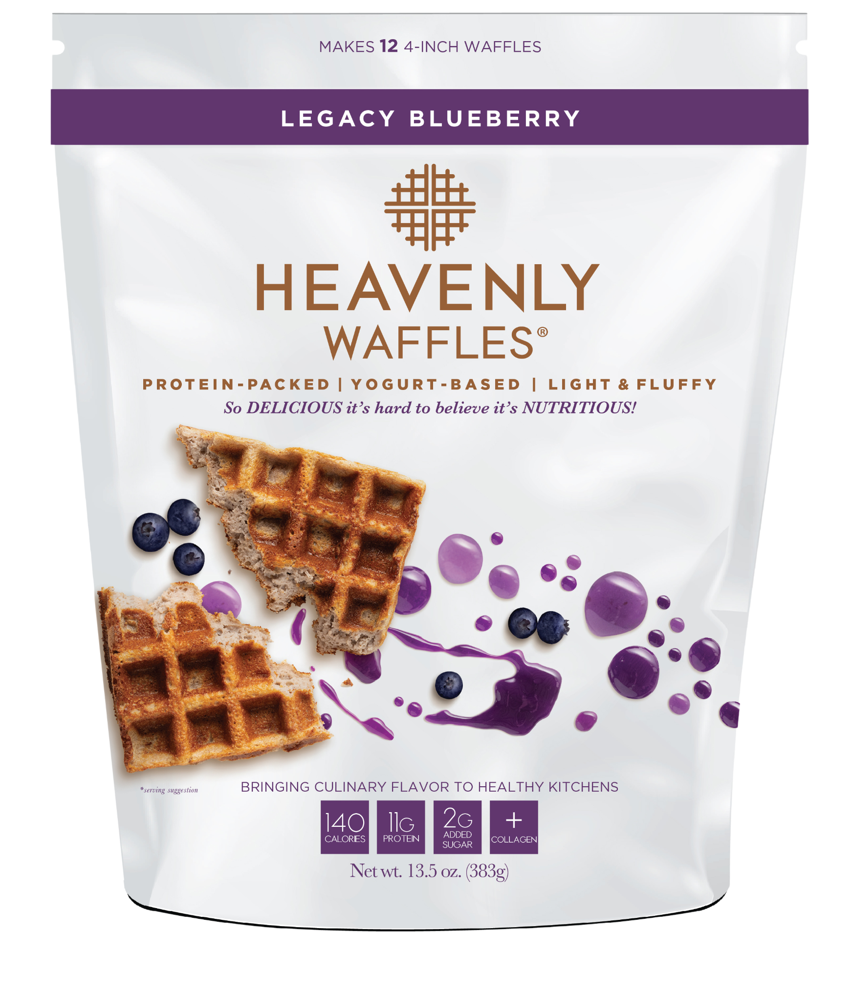 13.5 oz Legacy Blueberry Heavenly Waffles® Mix